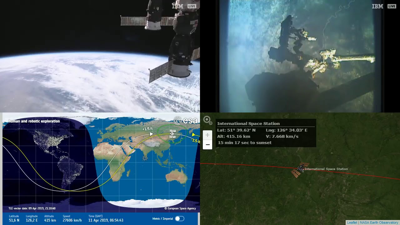 Asian Coastlines - NASA/ESA ISS LIVE Space Station With Map - 640 ...