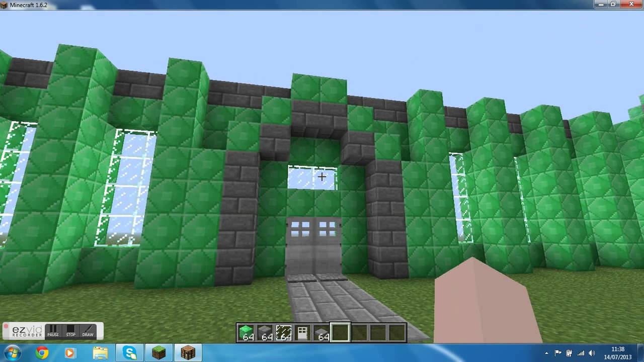 Emerald Block Mansion: Update 1 - YouTube