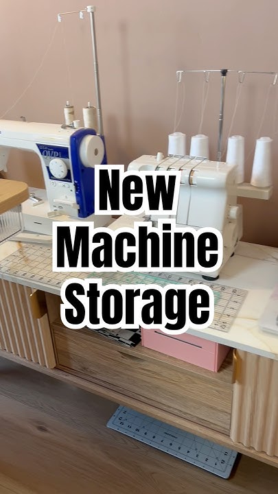 Sewing Machine Storage Solution - YouTube