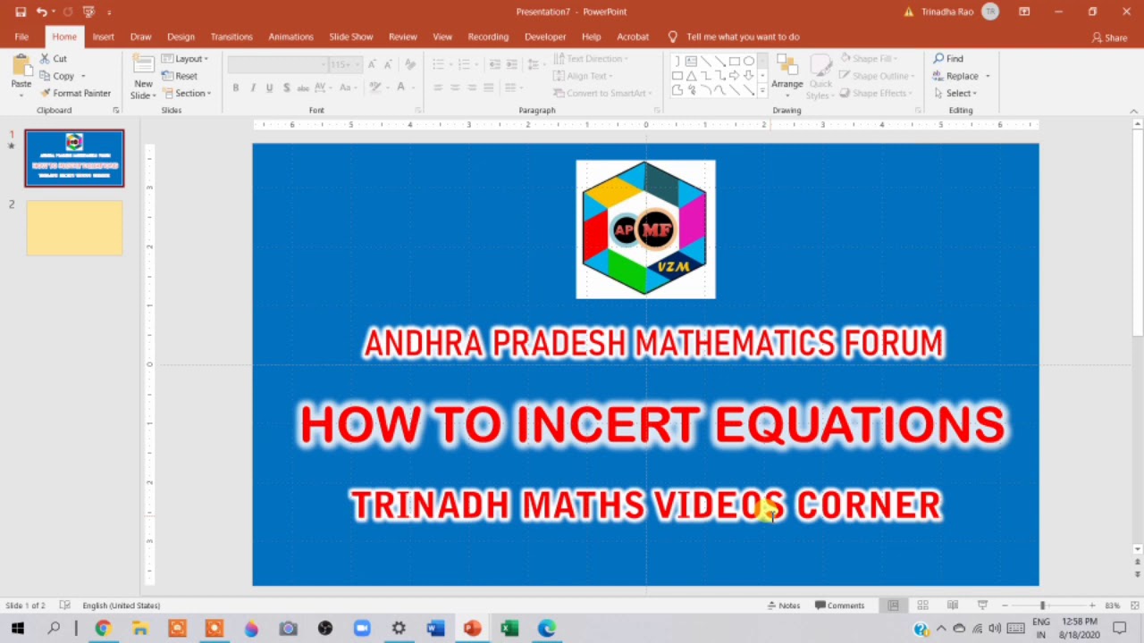 How To Create Equations YouTube How To Create Equations YouTube