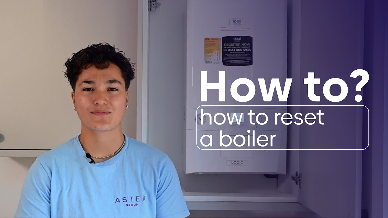 How to reset boiler - YouTube