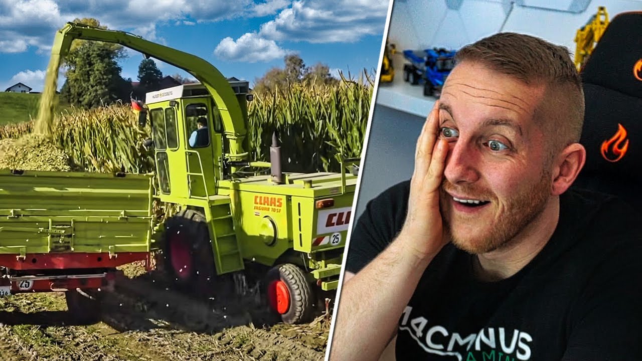 Claas Jaguar 70 SF und Jaguar 970 beim Maishäckseln! Maisernte mit ...