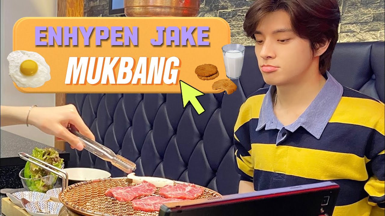 ENHYPEN JAKE Mukbang | Eating Moments Compilation | 먹을 때 제일 예쁜 엔하이픈 제이크 ...