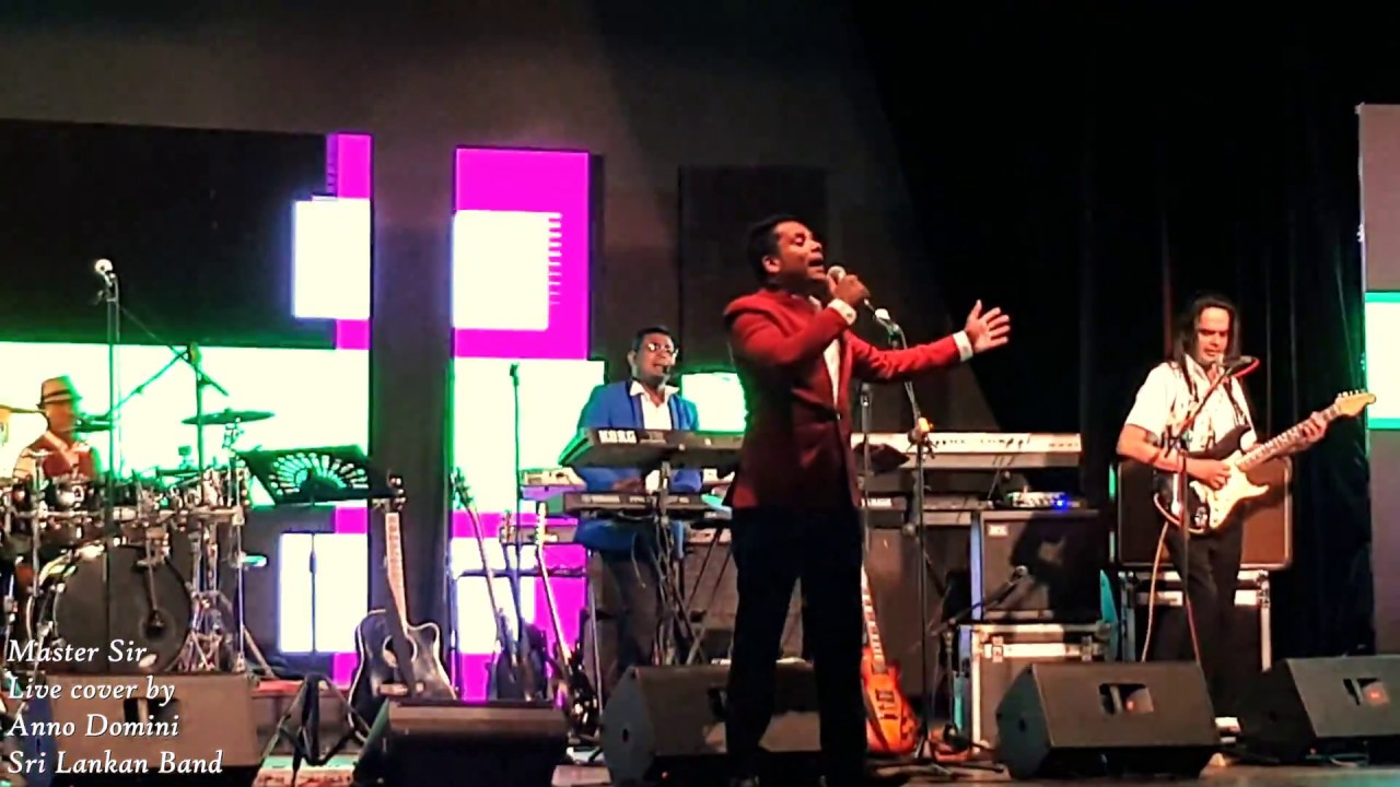 Master Sir live performance by Anno Domini Sri Lankan band AD - YouTube