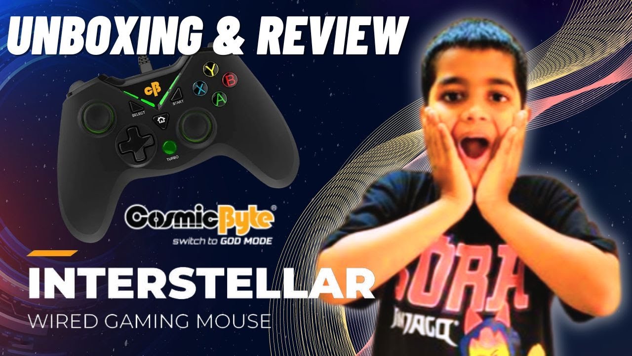 Ultimate Review: Cosmic Byte Interstellar Wired Gamepad Unboxed! 🎮 - YouTube
