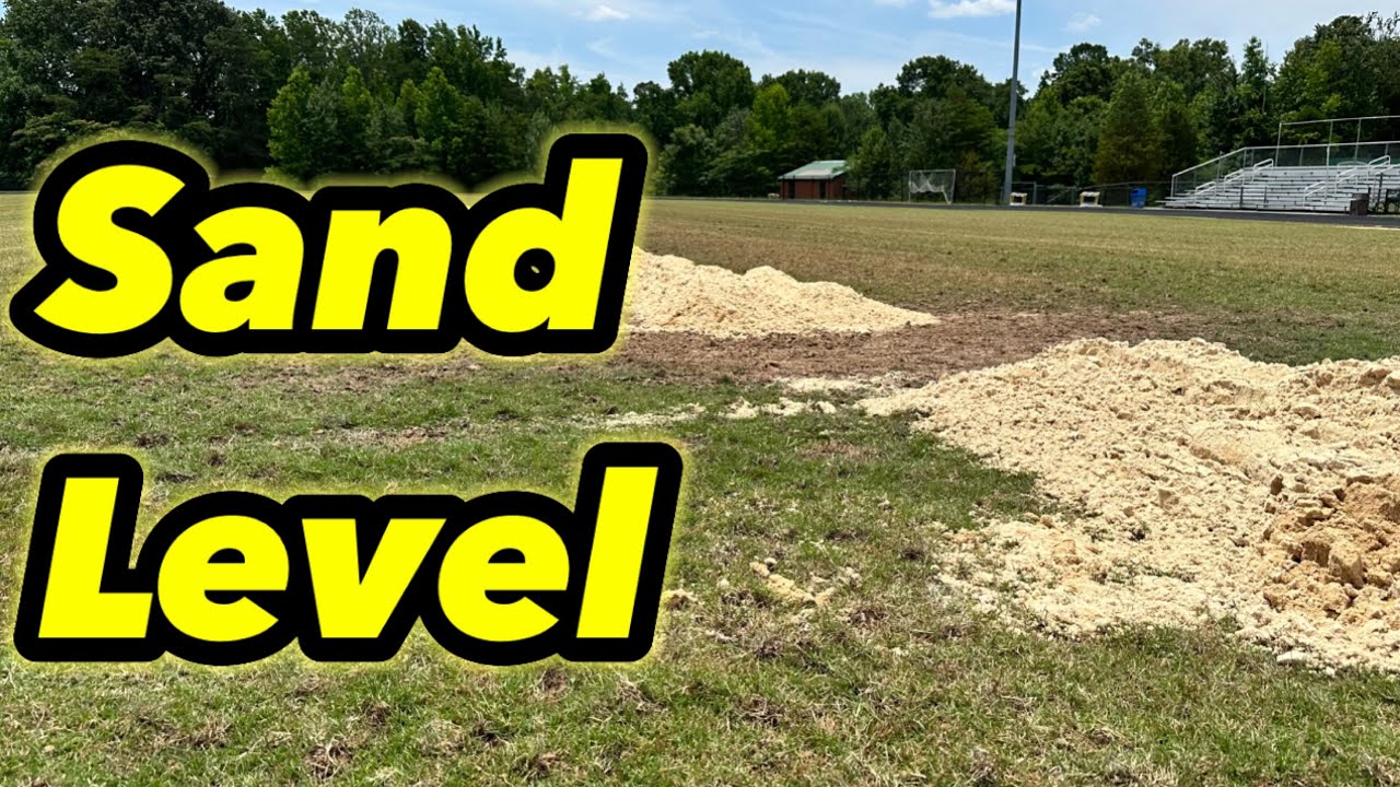 Spot Level With Sand Bermudagrass Smooth Yard - YouTube