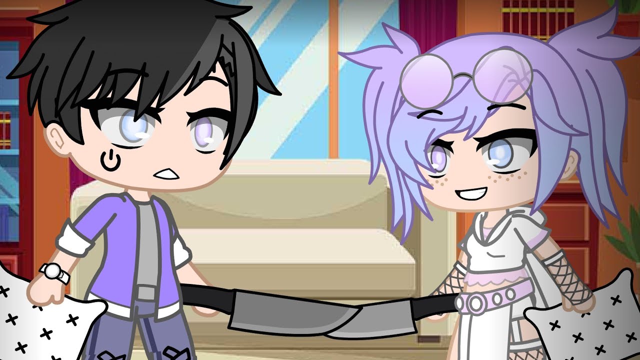 Pillow Fight Meme | Gacha Club - YouTube