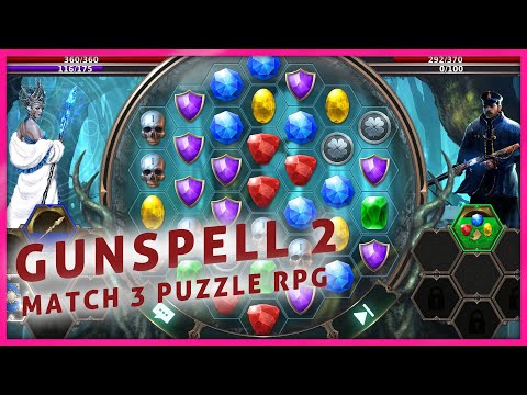 Gunspell 2 – Match 3 Puzzle RPG Gameplay