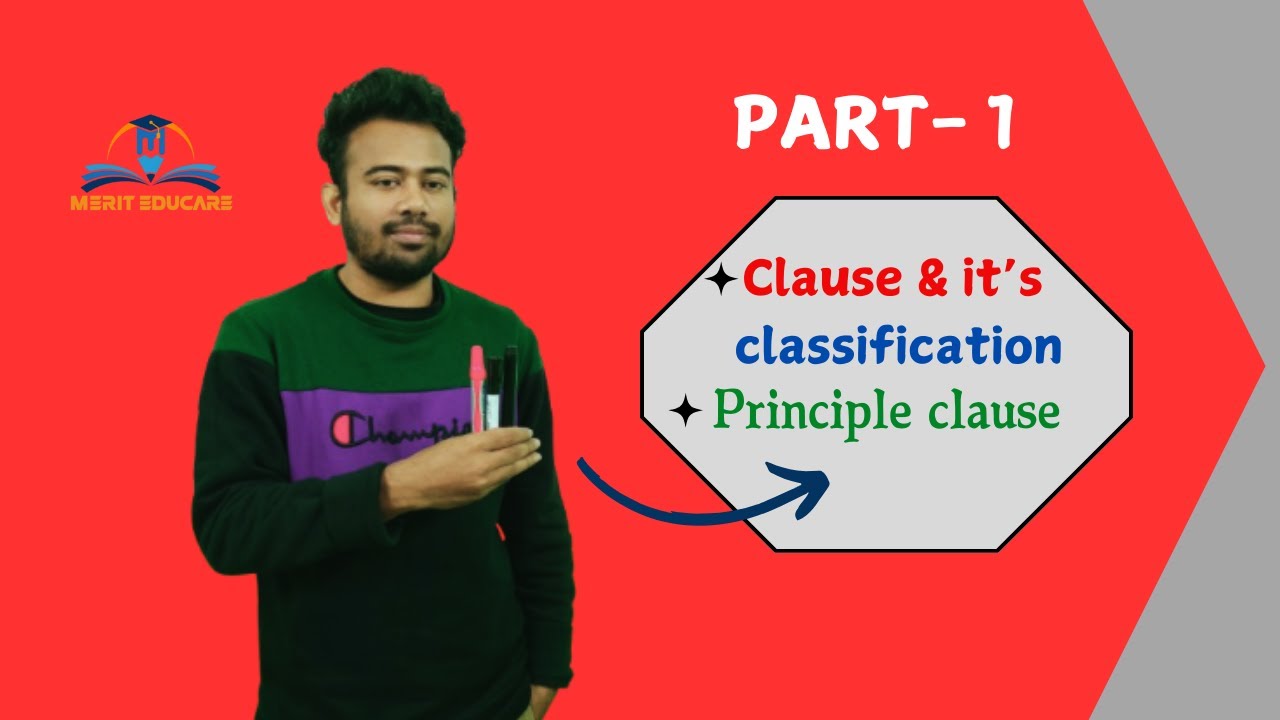 English Grammar tutorial Clause Part 1 - YouTube