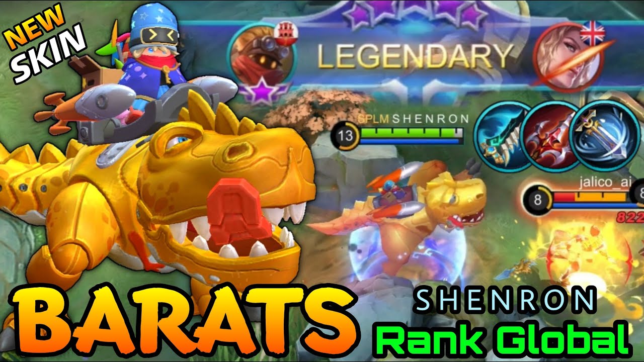 Barats Toy Rex New ELITE Skin MVP Gameplay - Top Global Barats S H E N ...