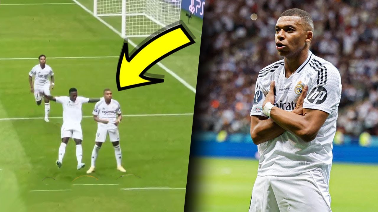 Kylian Mbappe Real Madrid Debut vs Atalanta - YouTube