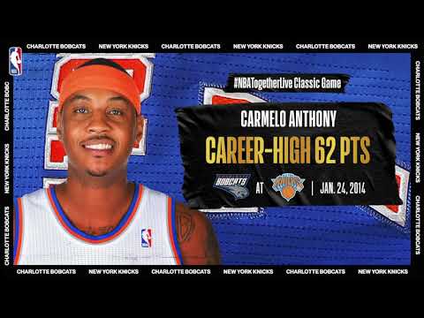 Melo stellt Knicks- und MSG-Rekord mit 62 Punkten auf | #NBATogetherLive Klassiker