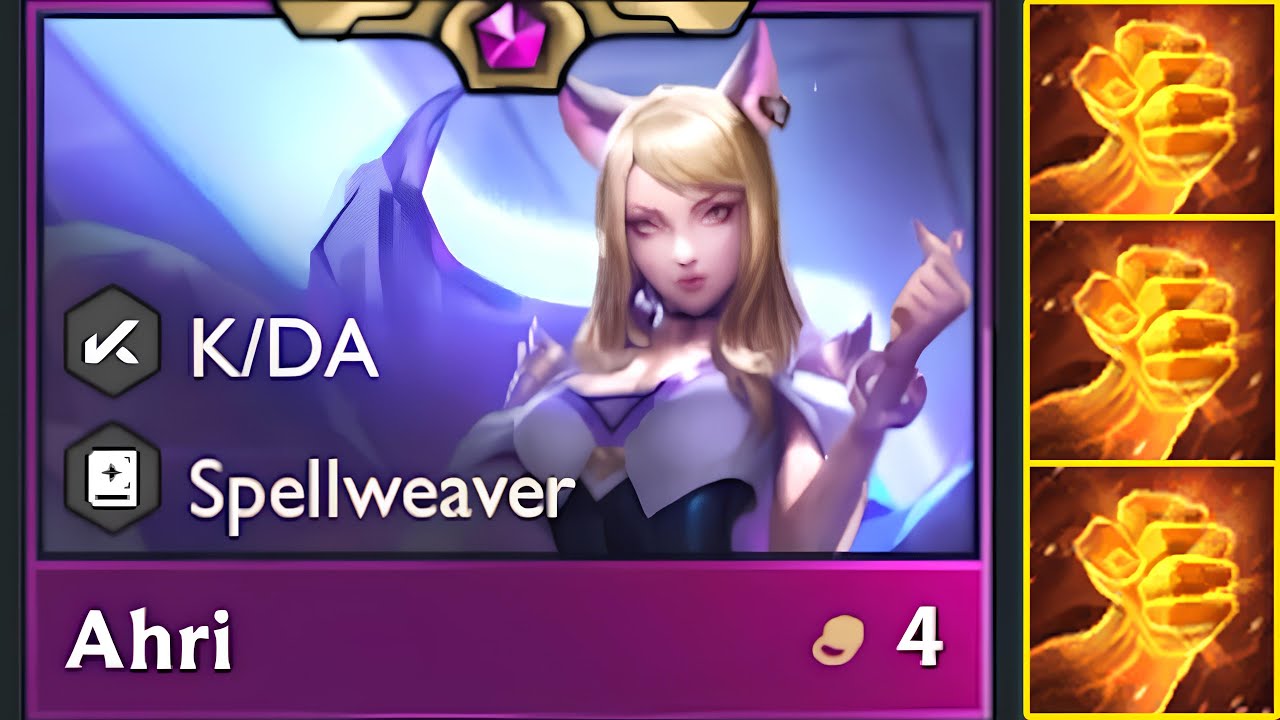 AHRI 3 HAND OF JUSTICE! | TFT SET 10 - YouTube