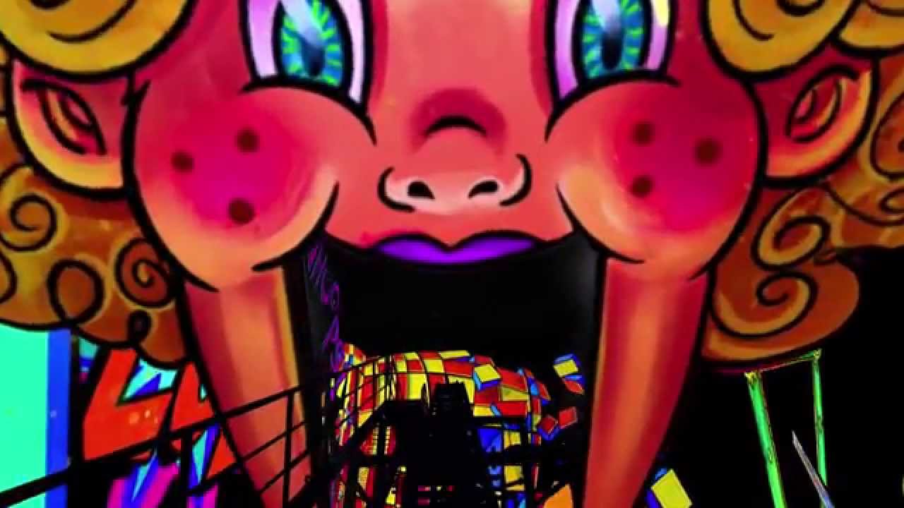 Laff Trakk Indoor Roller Coaster POV Hershey Park - HersheyPark - YouTube