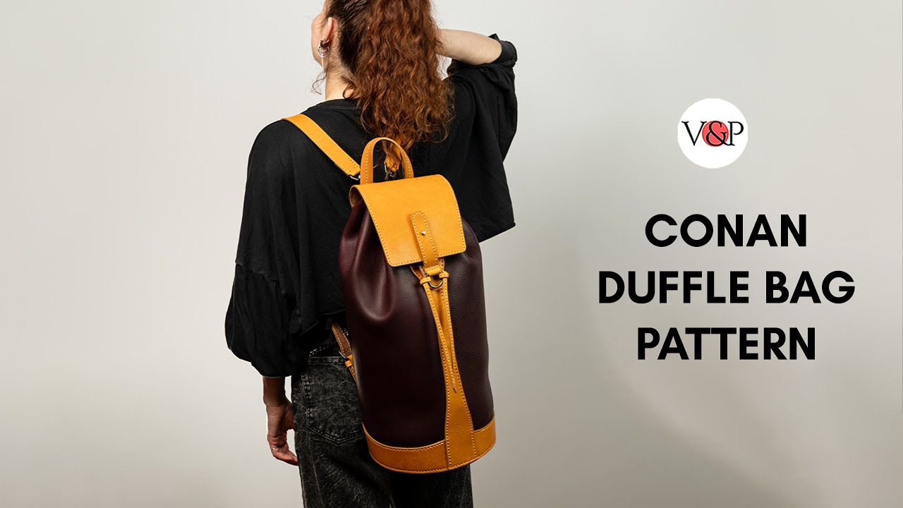 How to Make the Conan Duffle Bag (Link to Pattern in Description) - YouTube