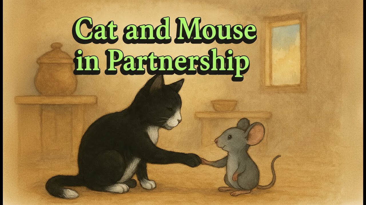 Cat and Mouse in Partnership - A German fairy tale by the Brothers ...