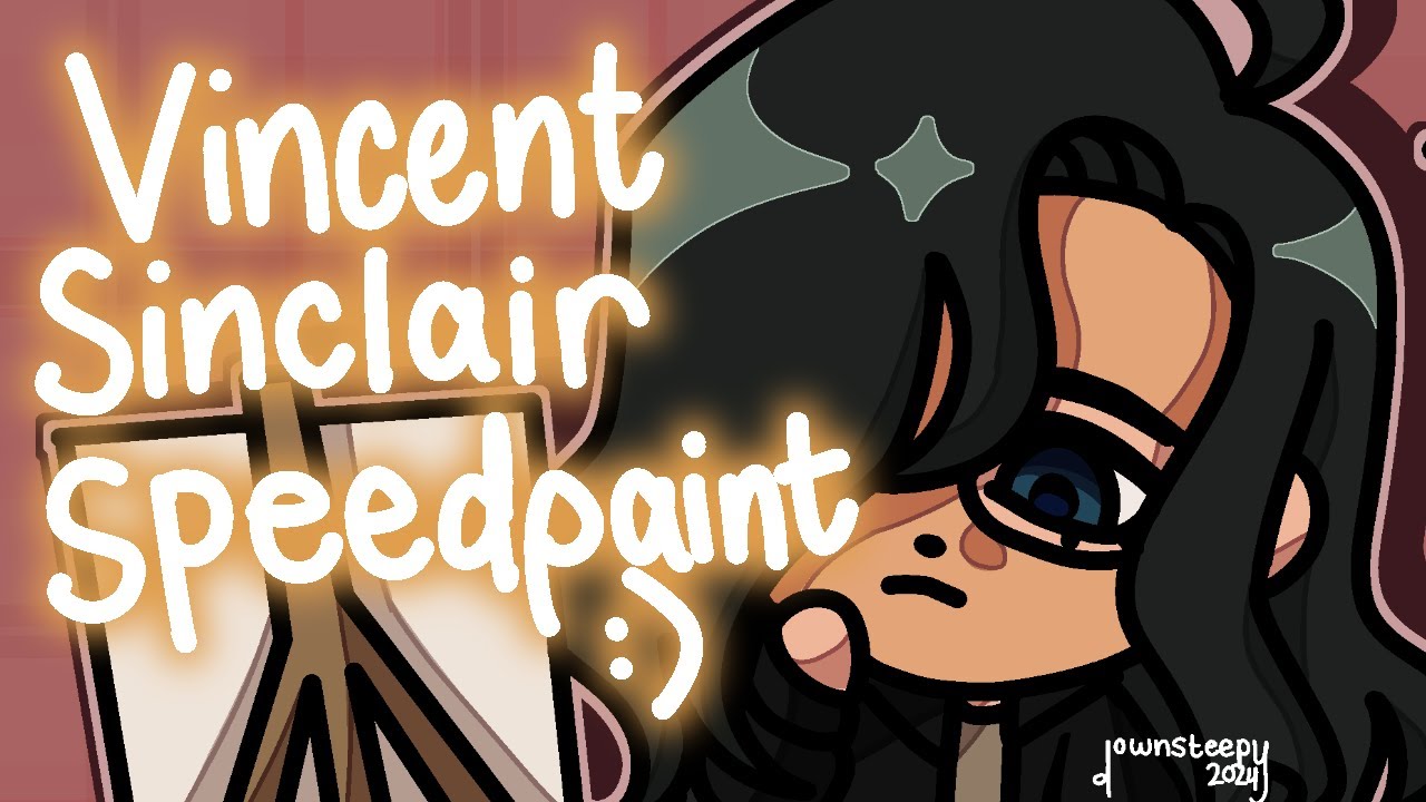 vincent sinclair speedpaint !!! - YouTube
