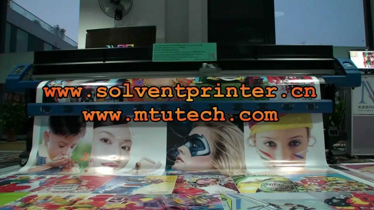 Eco Solvent Plotter, MT-Starjet Printer ( printer with Epson DX5/DX7 Head, 1.8 m &3.2 m, 1440 ...