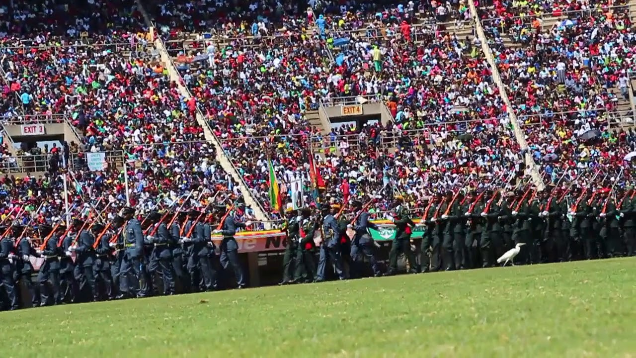 Zimbabwe Defence Forces Drill Zimbabwe National Army and Airforce of ...