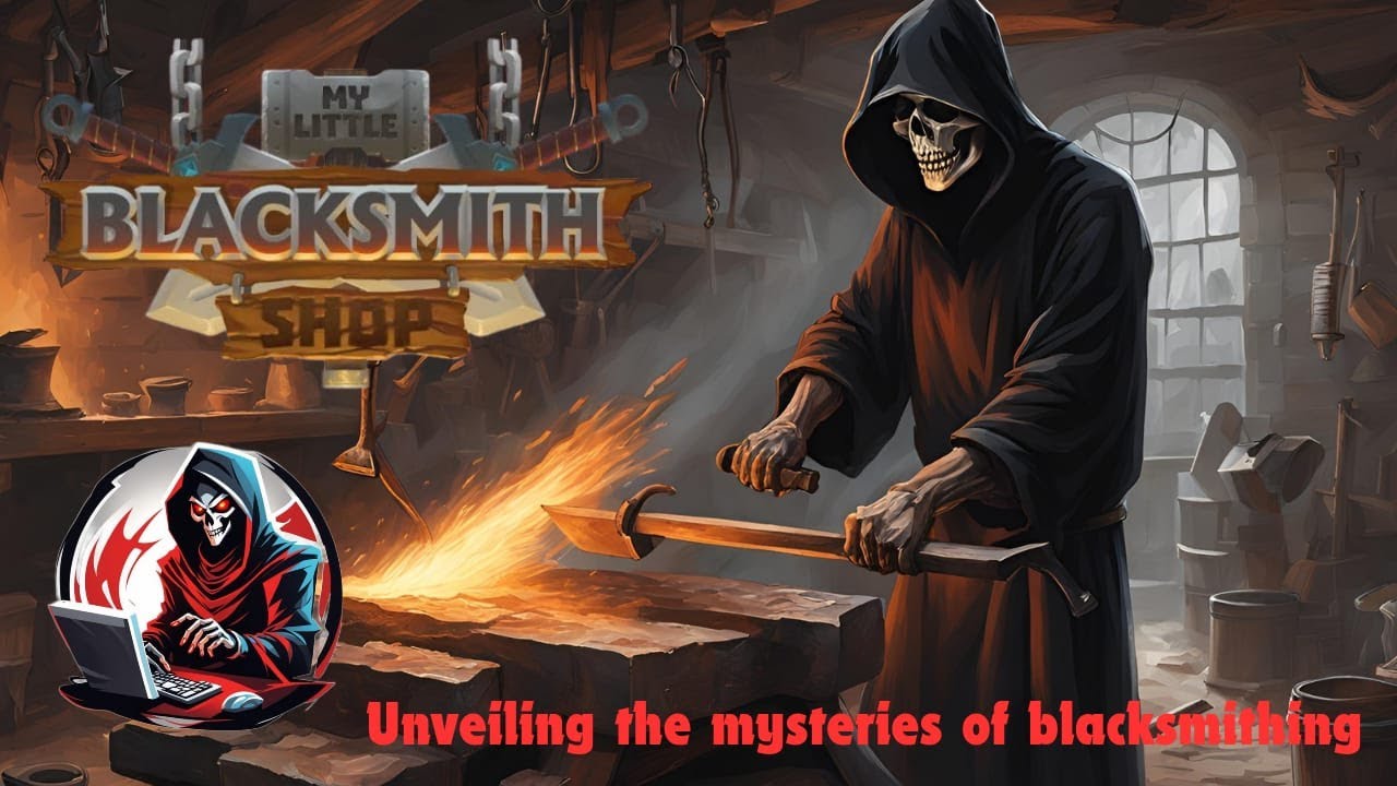 My Little Blacksmith Shop Setting up Shop Beginning of a New Era - YouTube