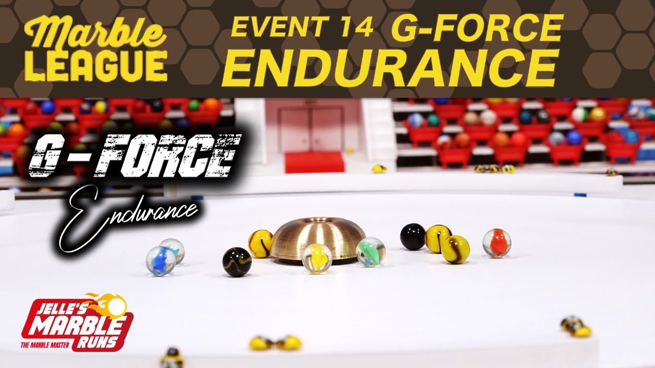 Marble League 2023 Event 14: G-Force Endurance🐝 - YouTube
