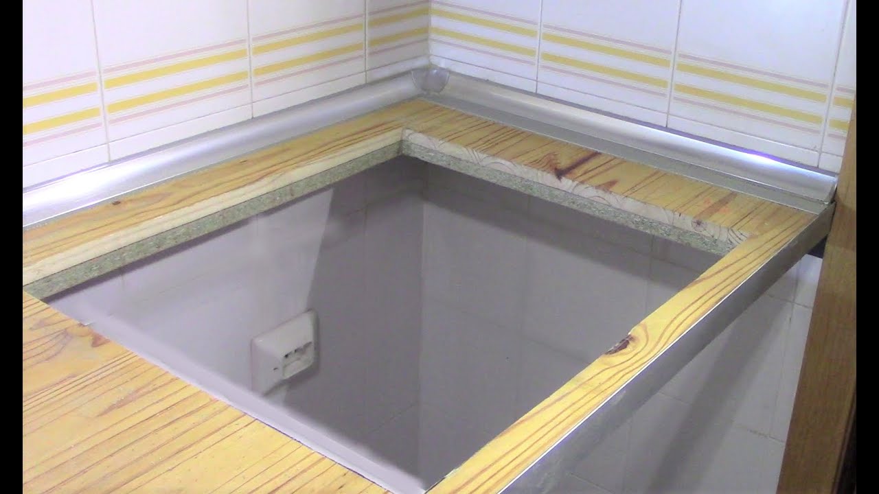 Instalar una placa de cocina. Parte 1 Hacer el encastre en la encimera ...