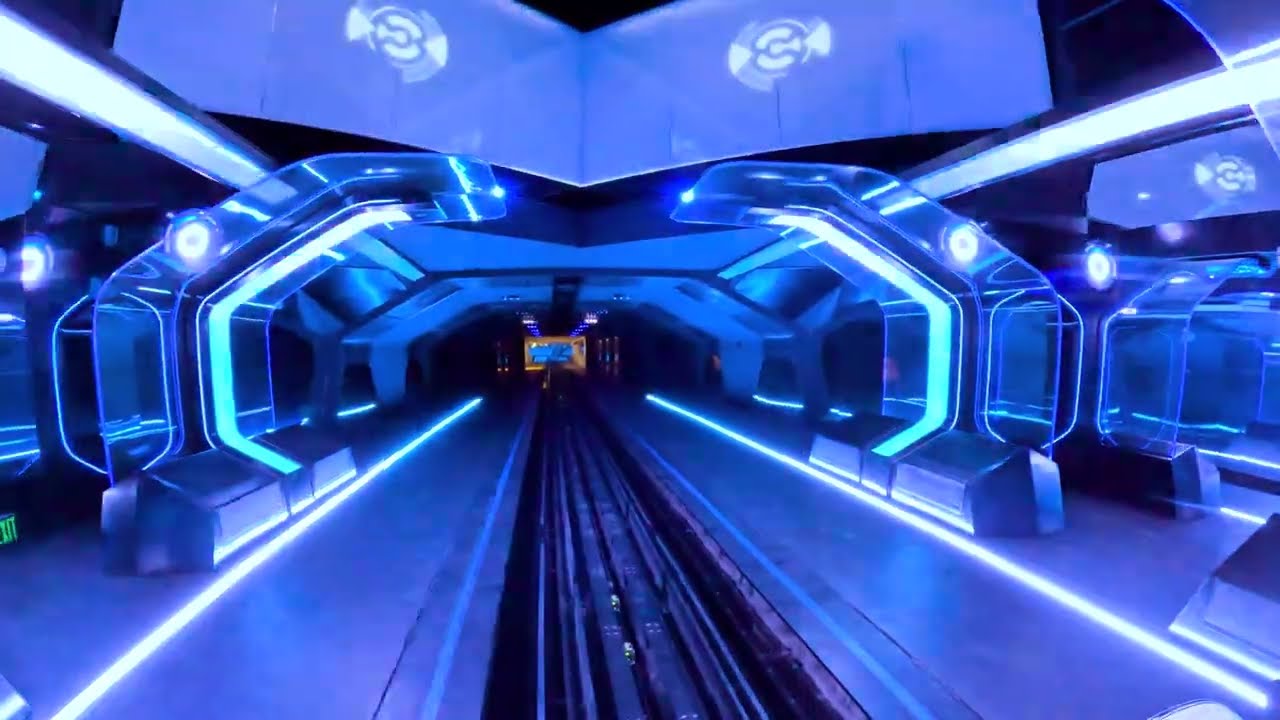 (On-Ride) TRON, Night, Magic Kingdom Walt Disney World - YouTube