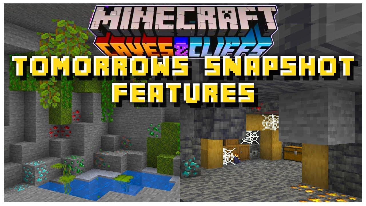 Tomorrows 1.17 Snapshot Features Revealed By Mojang | Minecraft 1.17 ...