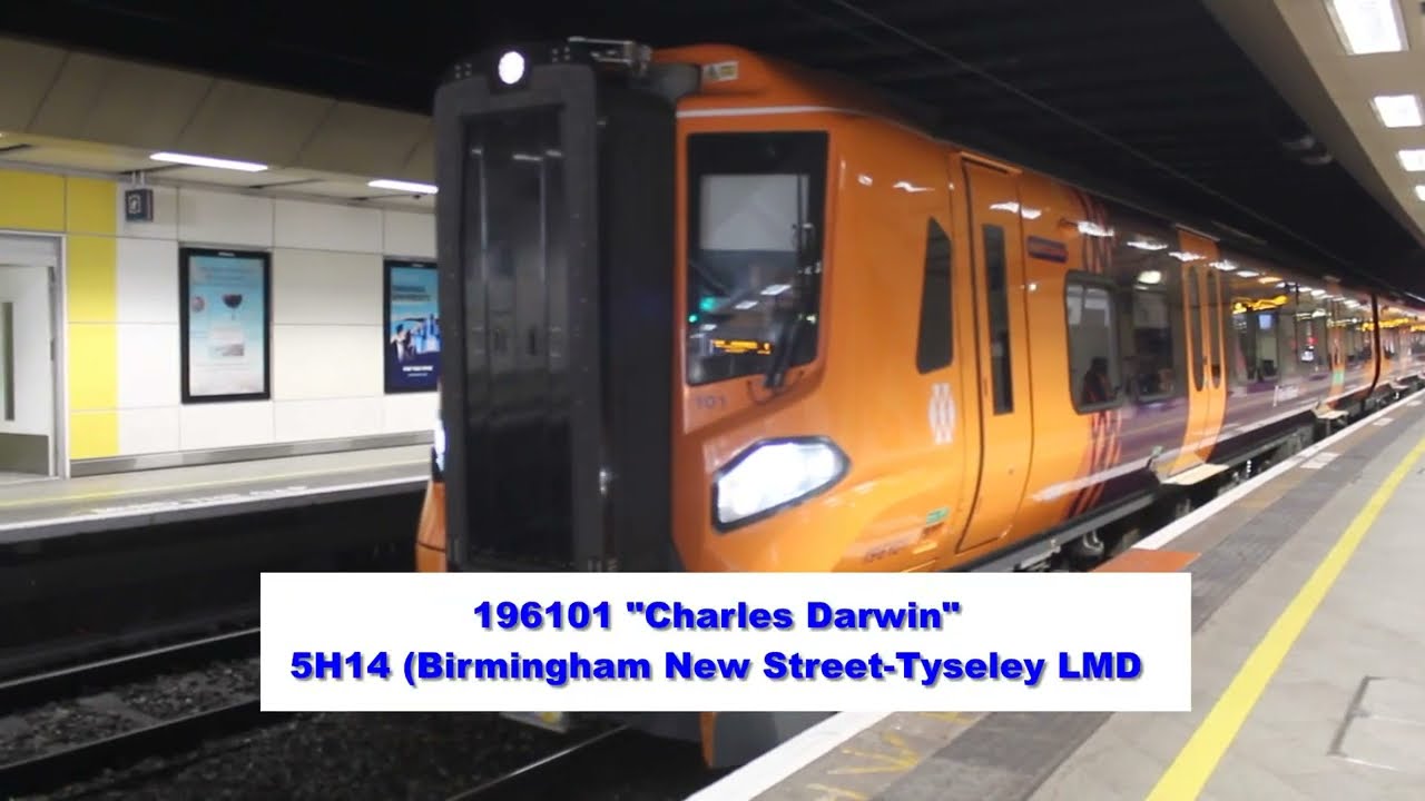 First WMR Class 196 in passenger service - YouTube