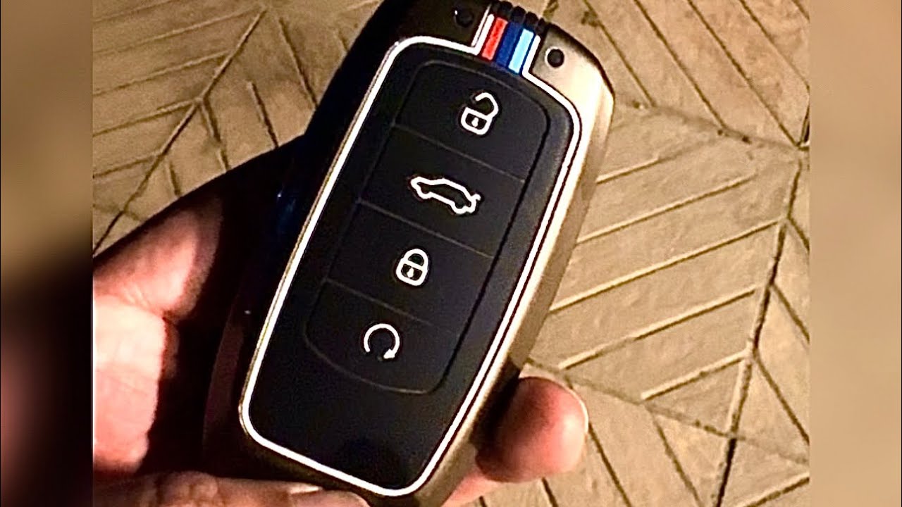 Chery Tiggo 8 pro Key fob functions Review - YouTube