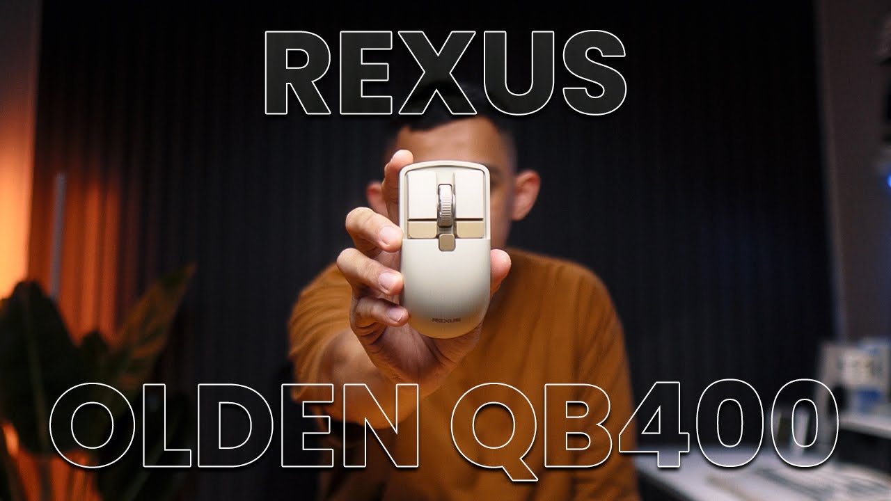 Mouse Wireless Office MURAH Desain Classic RETRO- REXUS OLDEN QB400 (vs ...