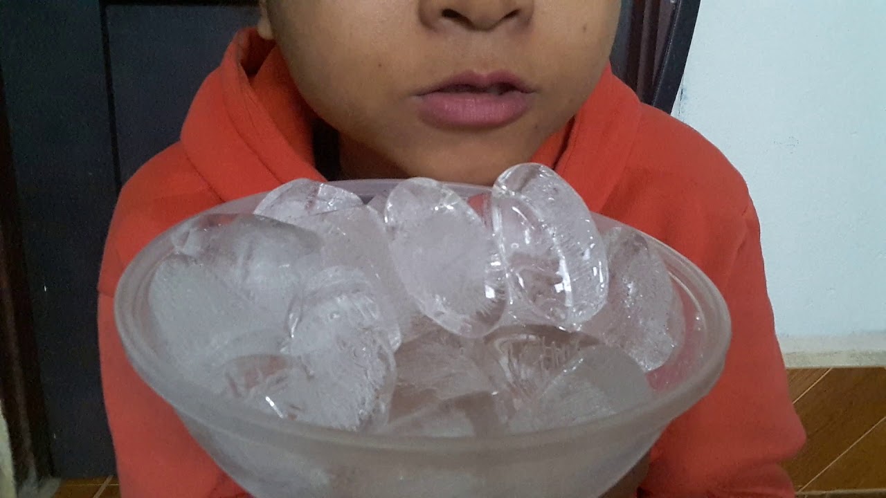 Eat ice like every day. 💟💞💕💖 - YouTube