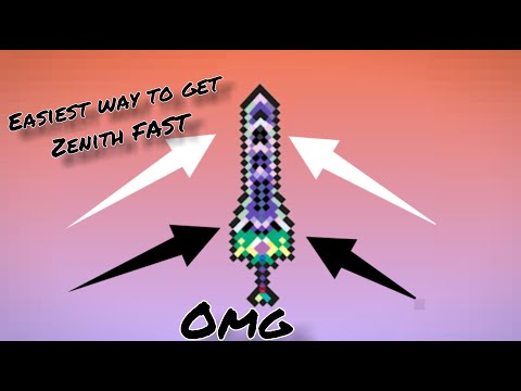 The FASTEST way to get ZENITH in Terraria - YouTube