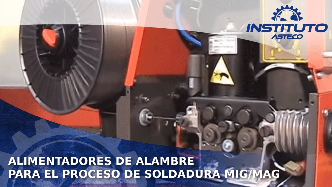 Alimentadores de alambre para el proceso de soldadura MIG/MAG - YouTube
