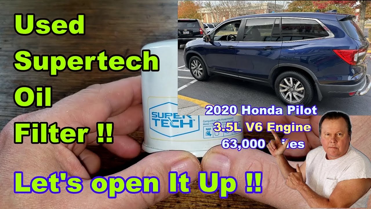 Walmart Supertech ST6607 Oil Filter Cut Open, Used Walmart Supertech ...