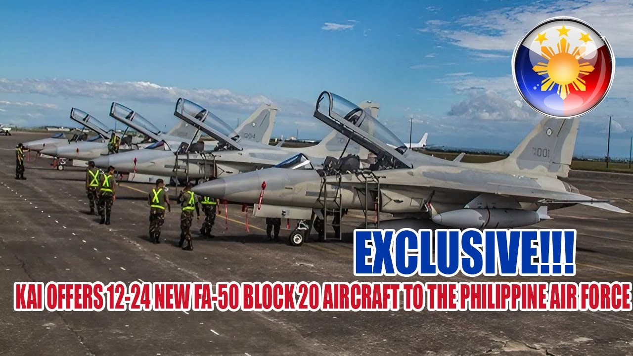 KAI OFFERS 12 24 NEW FA 50 BLOCK 20 AIRCRAFT TO THE PHILIPPINE AIR ...
