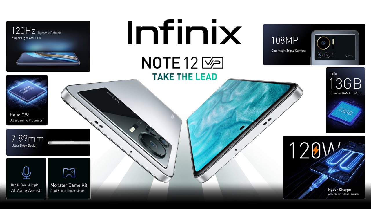 Infinix Note 12 Vip, TR de ilk.120 Watt Hyper Charge, Benchmark ...