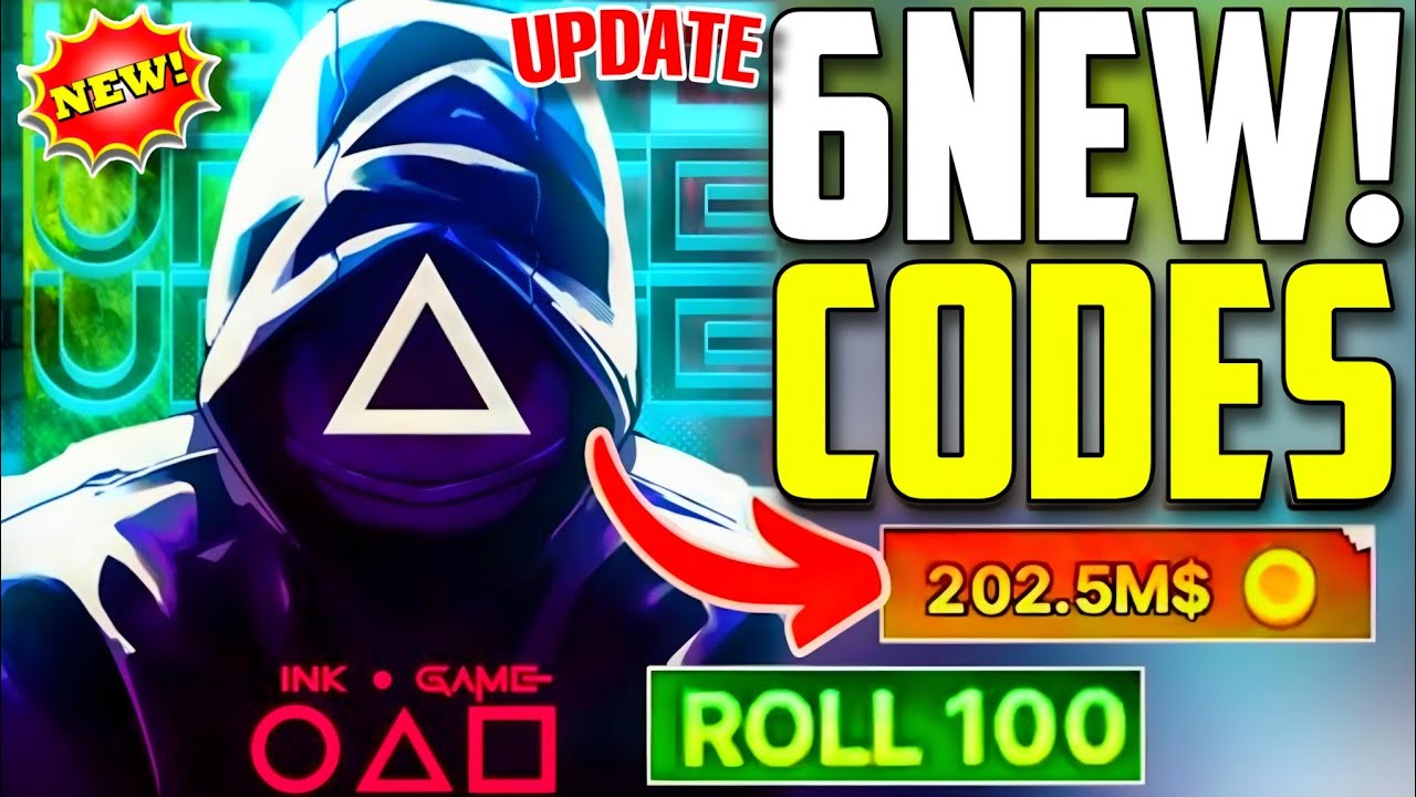 ⚠️UPDATE!! CODES!!⚠️INK GAME CODES IN 2025 - ROBLOX CODES FOR INK GAME ...