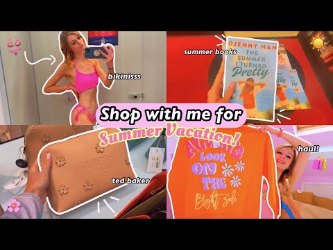 Fai shopping con me per le vacanze estive 2022!!🤪🥥🌴🌺🛍 (PROVA BIKINI + GRANDE ACQUISTO!😎)