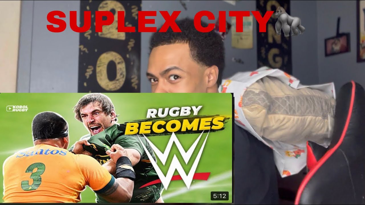 When Rugby Becomes WWE (REACTION) - YouTube