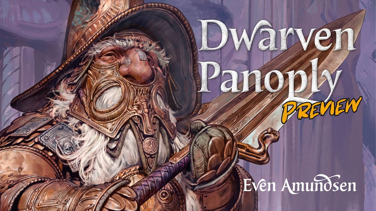 Digital Painting Timelapse | Preview: Full Dwarven Panoply | TEGN ...