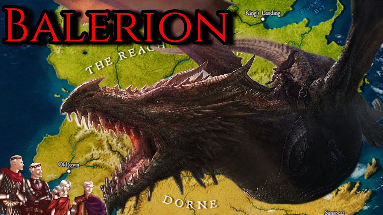 Balerion the Black Dread: The OG Targaryen Dragon - YouTube