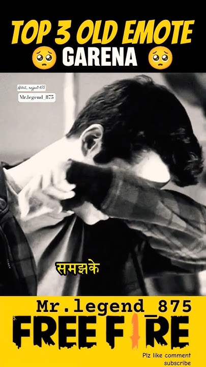 TOP 3 OLD EMOTE REMOVE GARENA 😱 - para #freefire #mrlegend875 #shortsfeed #shorts - YouTube