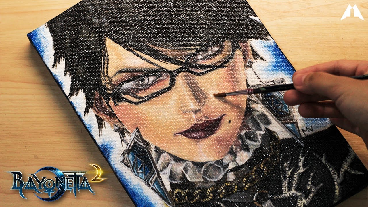 Bayonetta Jeanne Drawing