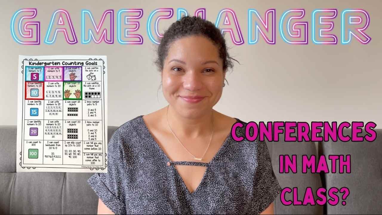 Math Conferences and Counting Goals Setting for Kindergarten - YouTube