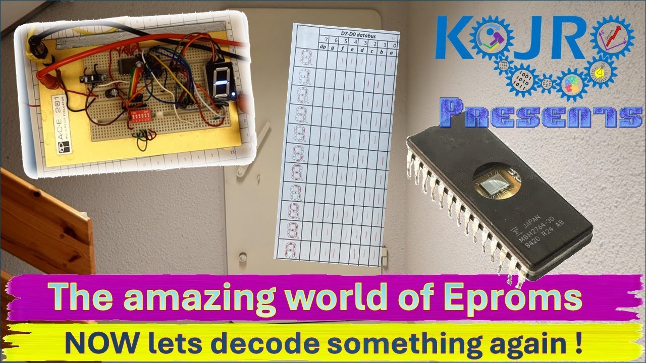 Fun with eproms, the return of the Dekoder. After all, it's only ...
