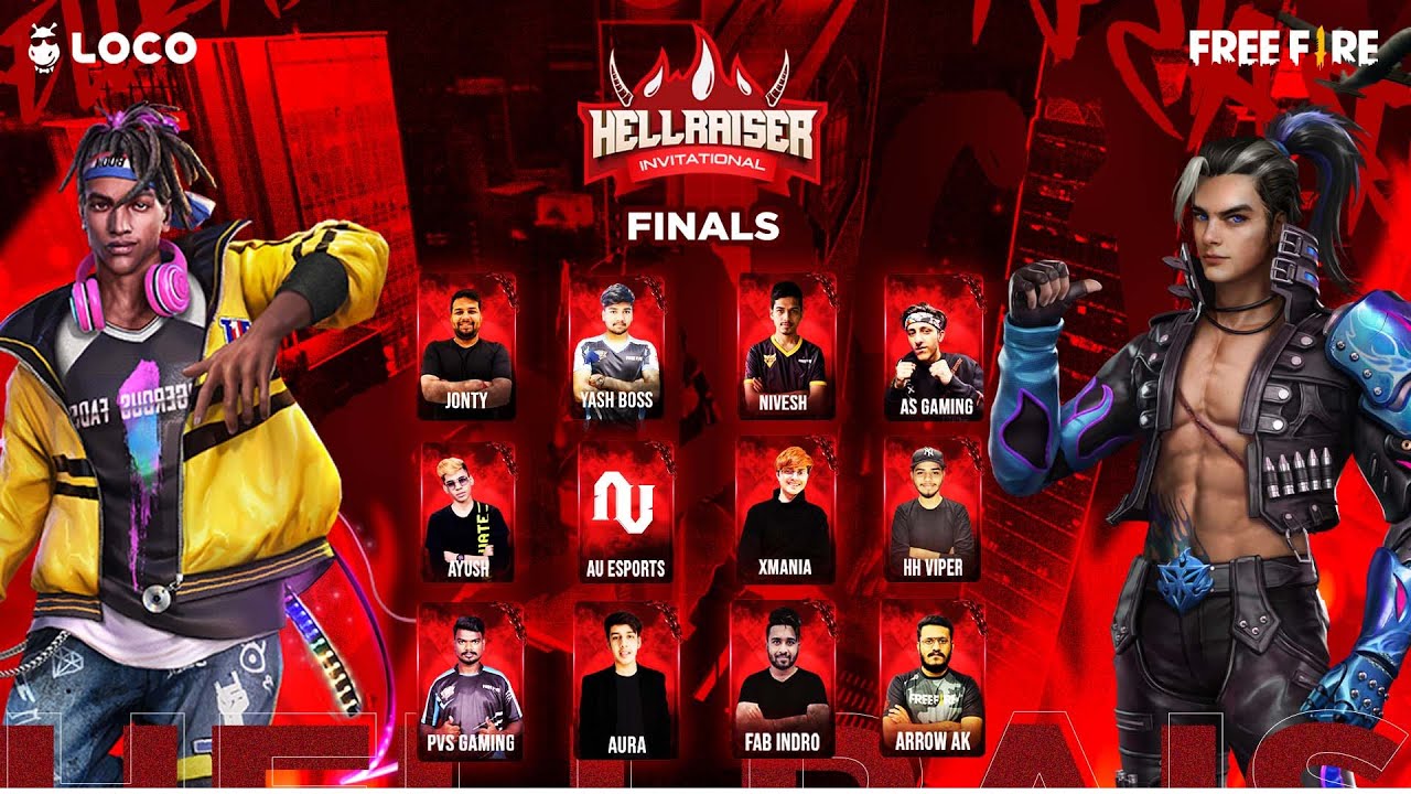 Free Fire | Hellraiser Invitational Finals | Powered by Loco - YouTube