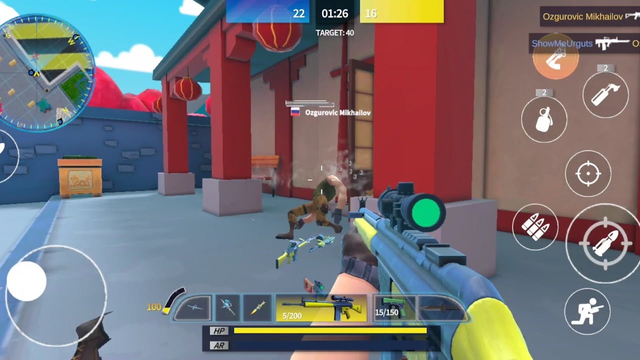 M - Gun Online Shooting Games Android Gameplay - YouTube