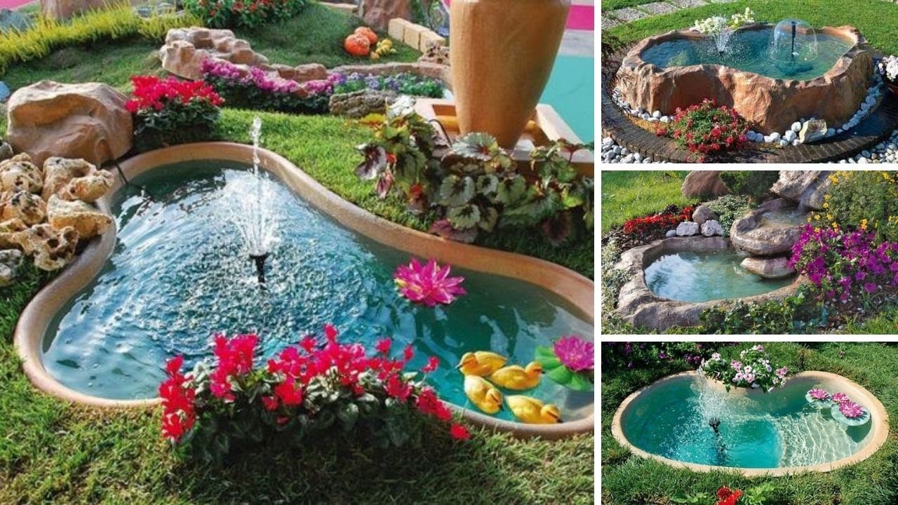 20 absolutely stunning backyard water pond / Deco Garden / - YouTube