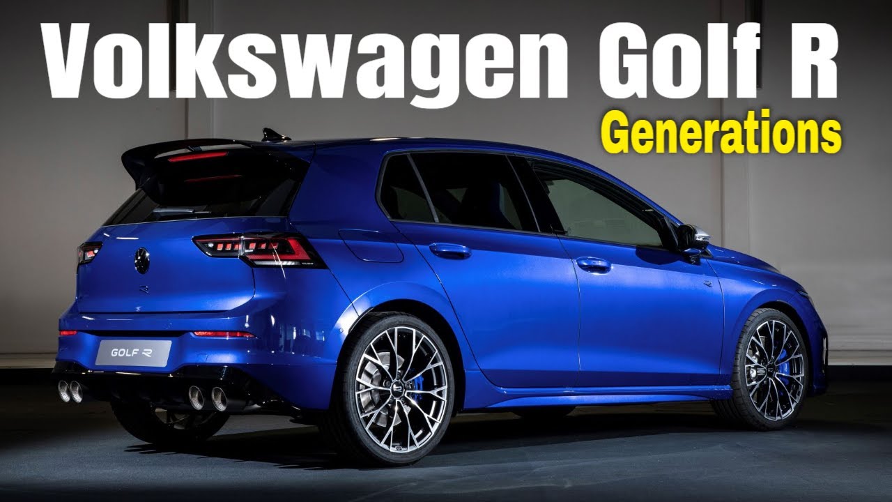 VW Golf R Generations - YouTube